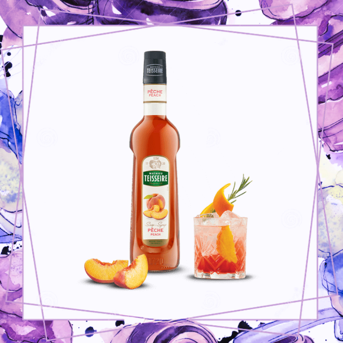 Mathieu Teisseire Peach Syrup 700ml | Shopee Philippines