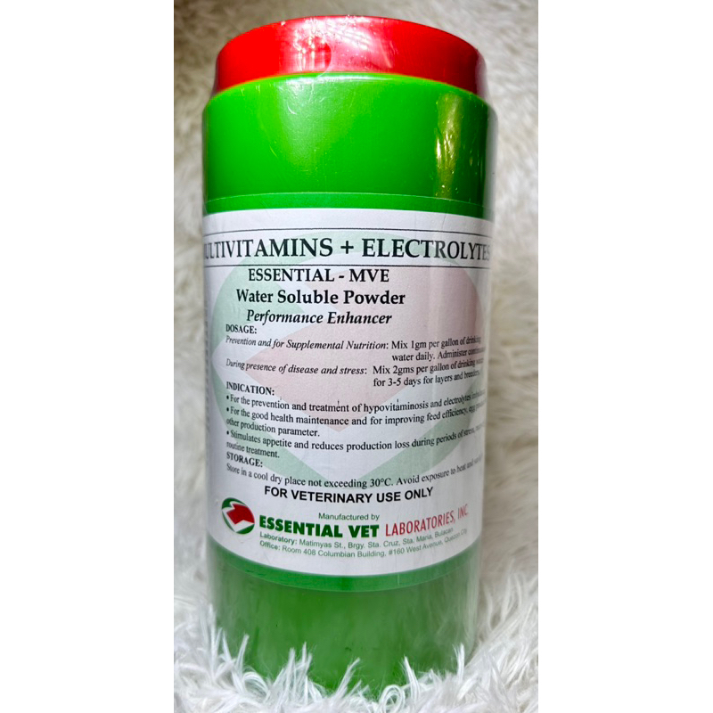 MULTIVITAMIN + ELECTROLYTES 1KG ( ESSENTIAL VET LABORATORIES INC ...