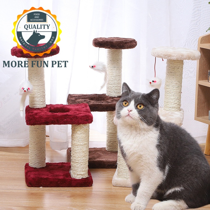 Cat Climbing Scratchers Board Toy Double Layers TRIPLE LAYERS high ...