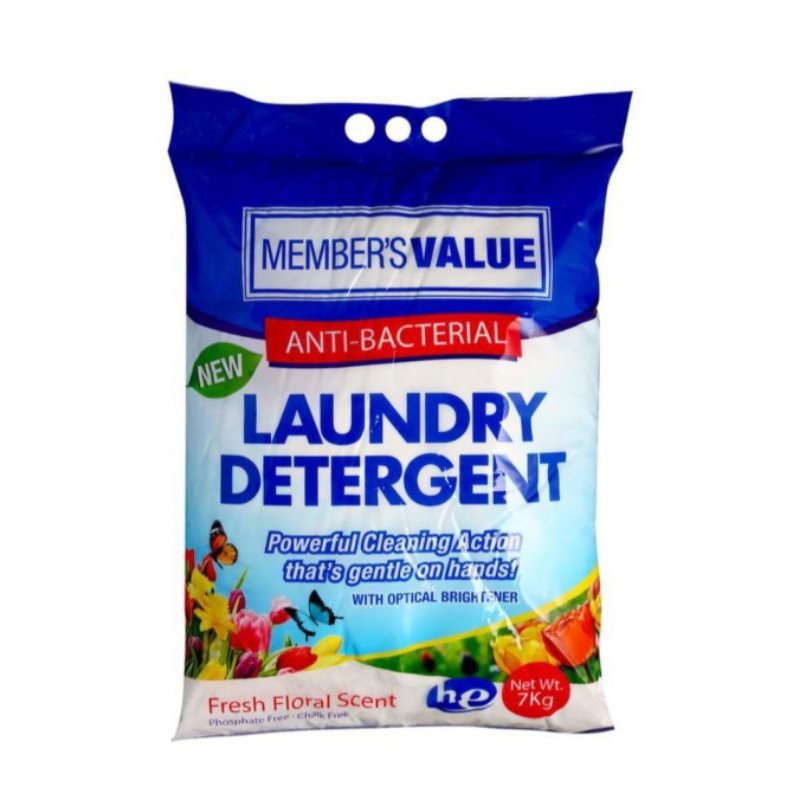 Member's Value Antibacterial Laundry Detergent Fresh Floral Scent 7kgs ...