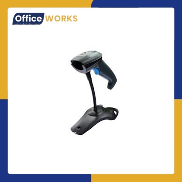SCANA SCN2058 1D laser handheld scanner with stand/ Barcode Scanner ...