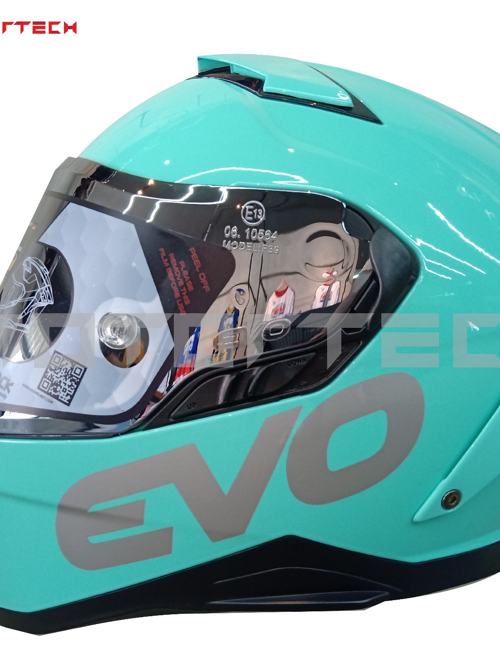 EVO XT-300 MONO COLOR (TURQUOISE BLUE/NAVY BLUE) | Shopee Philippines