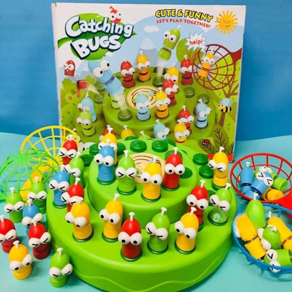 Cute and Funny Catching Bugs Game Toy Set SM001 | Shopee Philippines