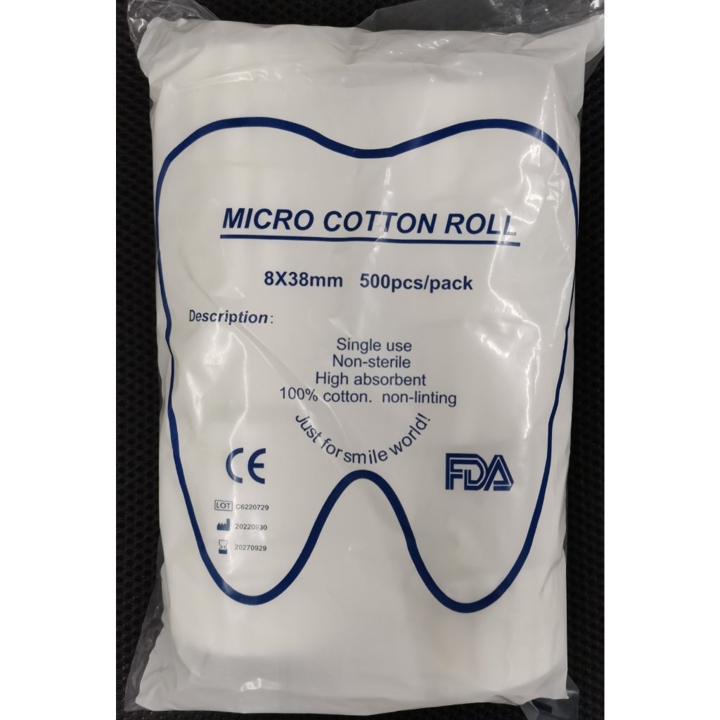Dental Cotton Rolls 500pcs/pack | Shopee Philippines