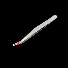 BUTTERFLY.PHC 1 PC Stainless Steel straight blunt tweezers with ...