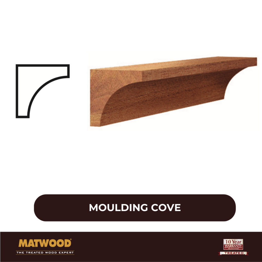 Matimco Matwood Signature Moulding COVE 8 feet 1X1 inch | Shopee ...