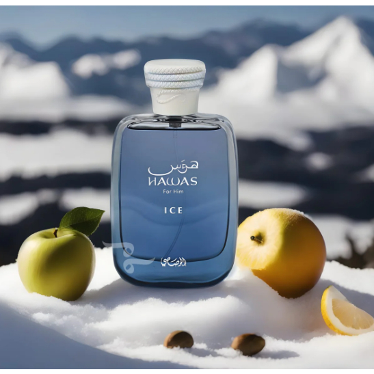 Hawas Ice for Him Rasasi for men EDP 100ml | Shopee Philippines