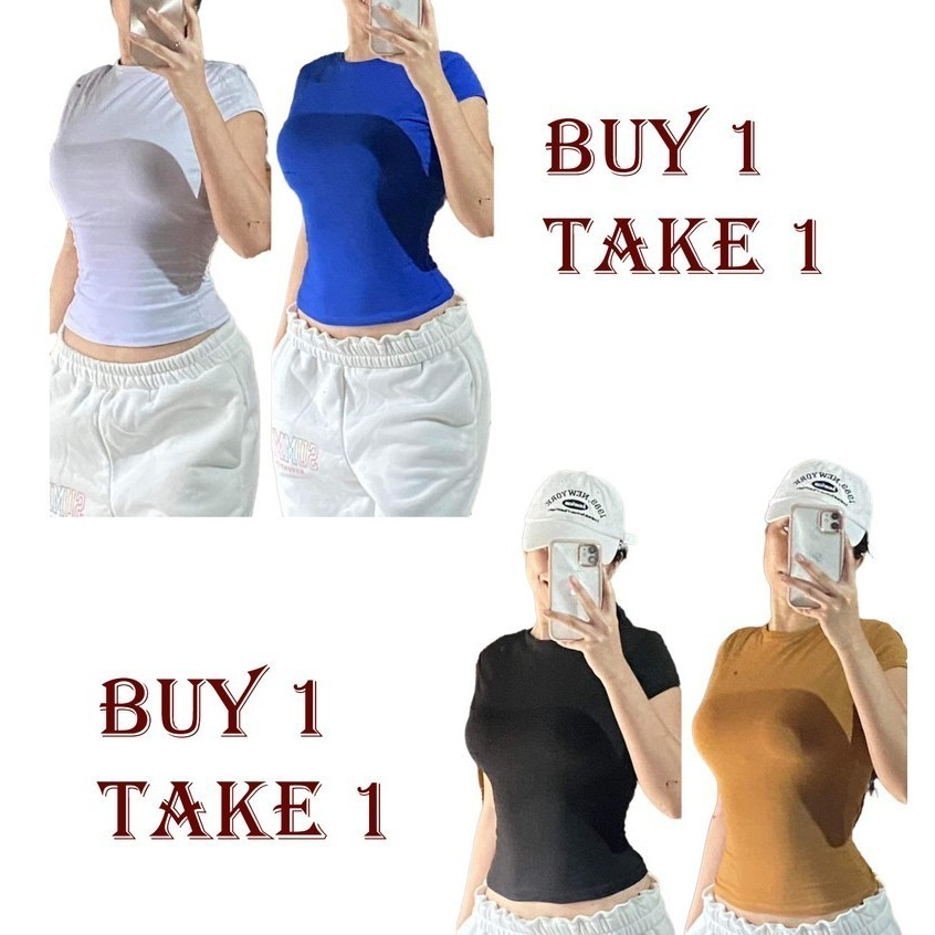Basic Double Lining Full Length Tops Slim Fit | Small to Medium ...