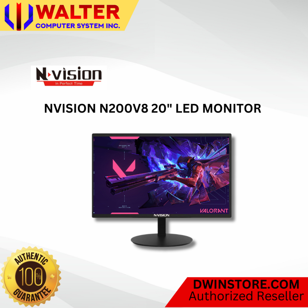 NVISION N200V8 20" LED MONITOR | Shopee Philippines