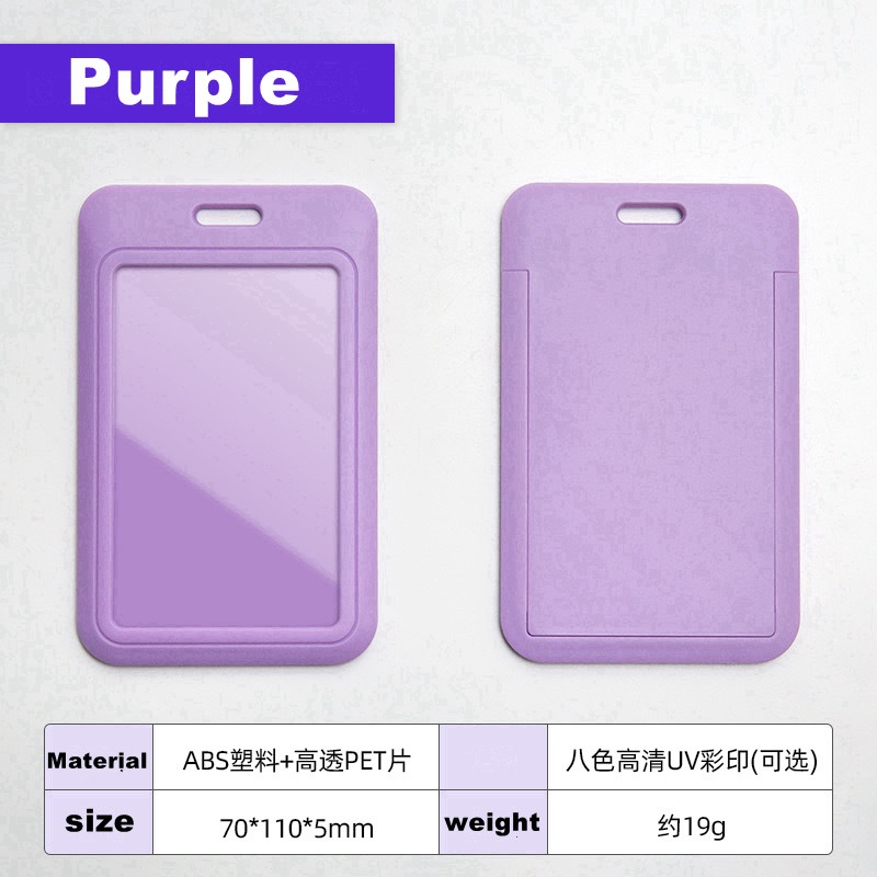 Multi-purpose Slide ABS meteril ID Card case school student ID Card ...