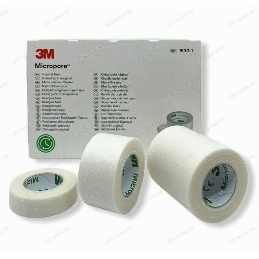 3M Micropore Surgical Tape ALL SIZES ( Sold per Piece ) | Shopee ...