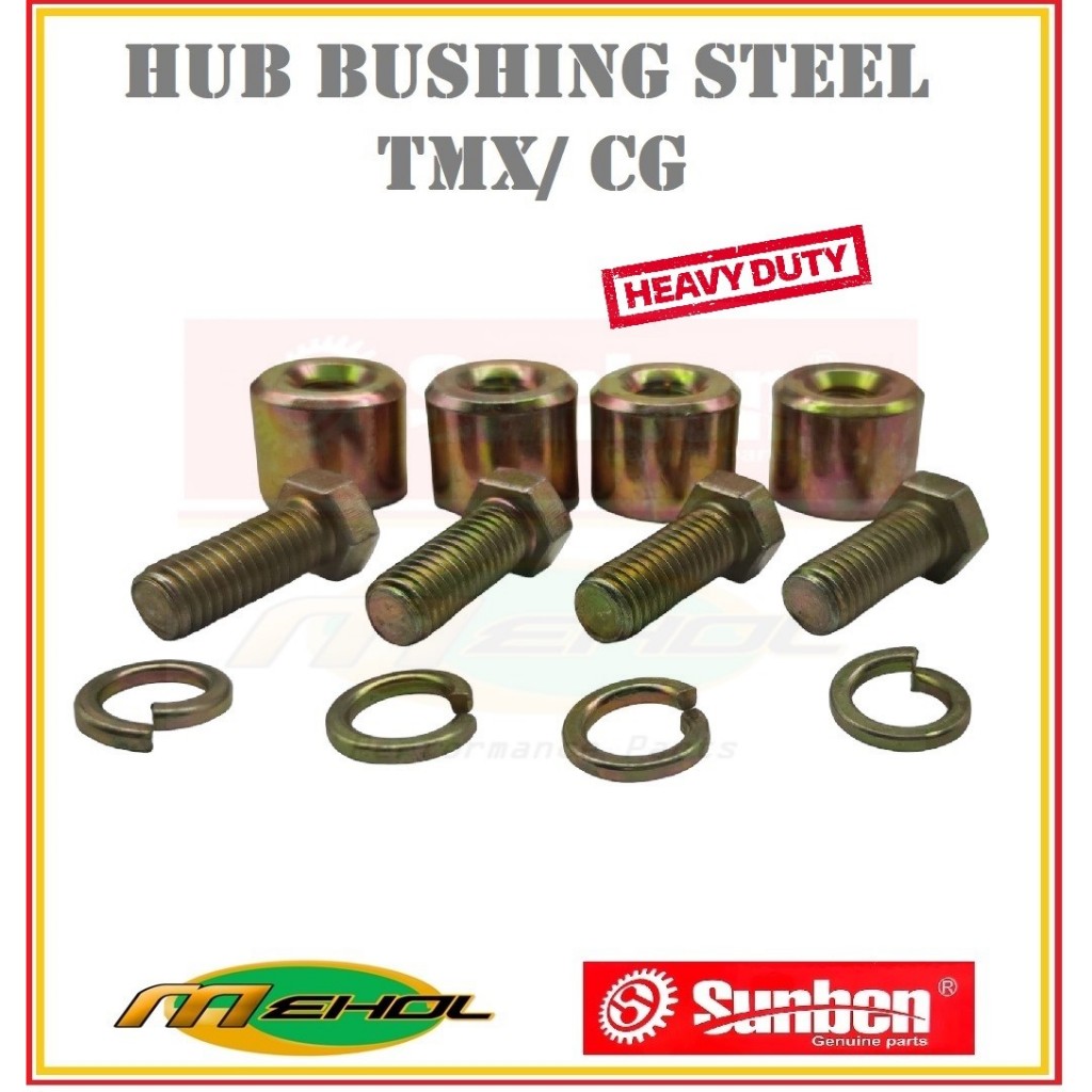 HEAVY DUTY STEEL HUB BUSHING FOR TMX155 TMX125 CG125 | Shopee Philippines