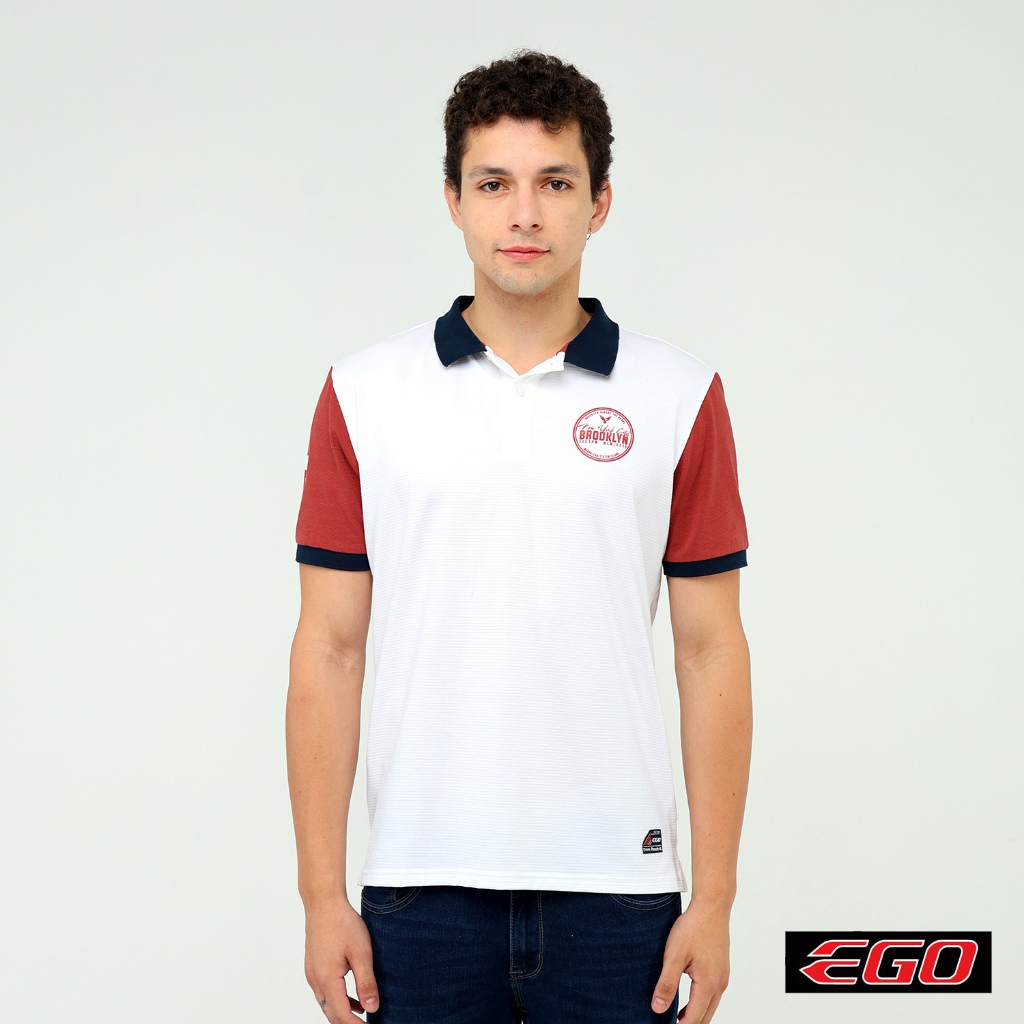 Ego Collar Shirt Fine Line EMT01-0963 | Shopee Philippines