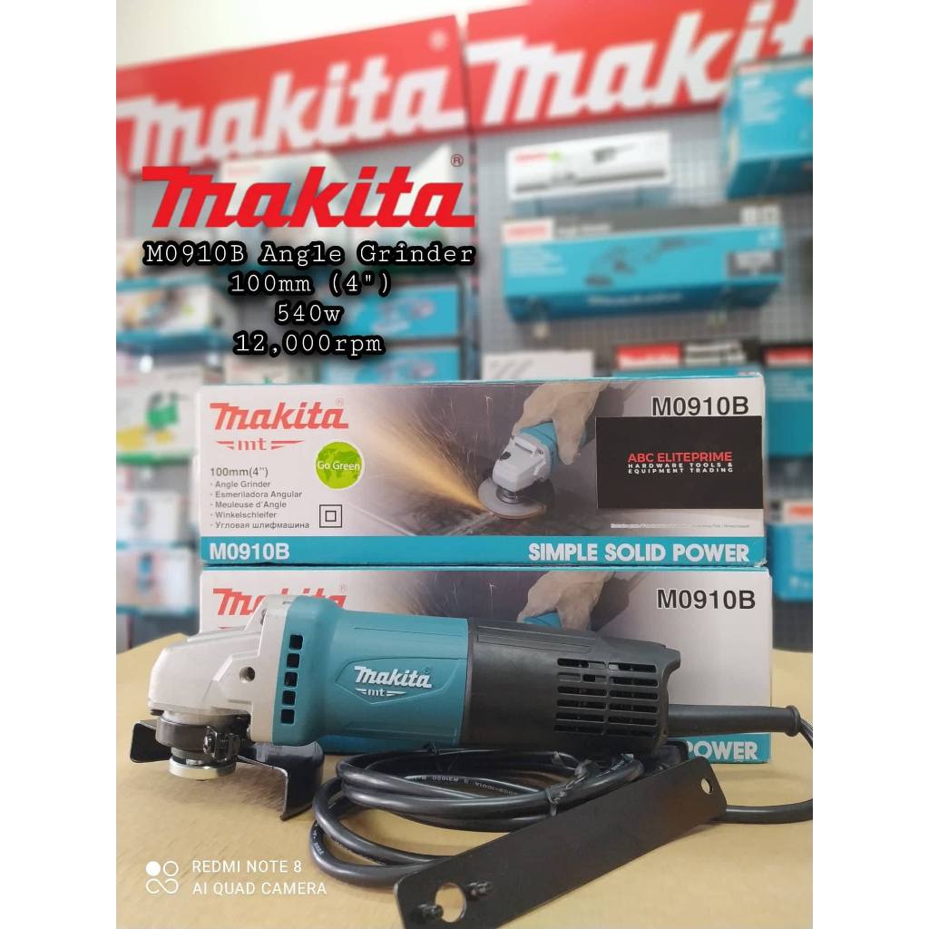 Makita M0910B Angle Grinder 100mm (4") | Shopee Philippines