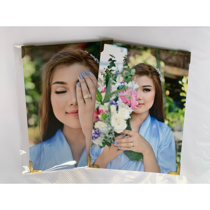 Picture Tile Matte Finish 5mm Sintra Board with steel corner protector ...