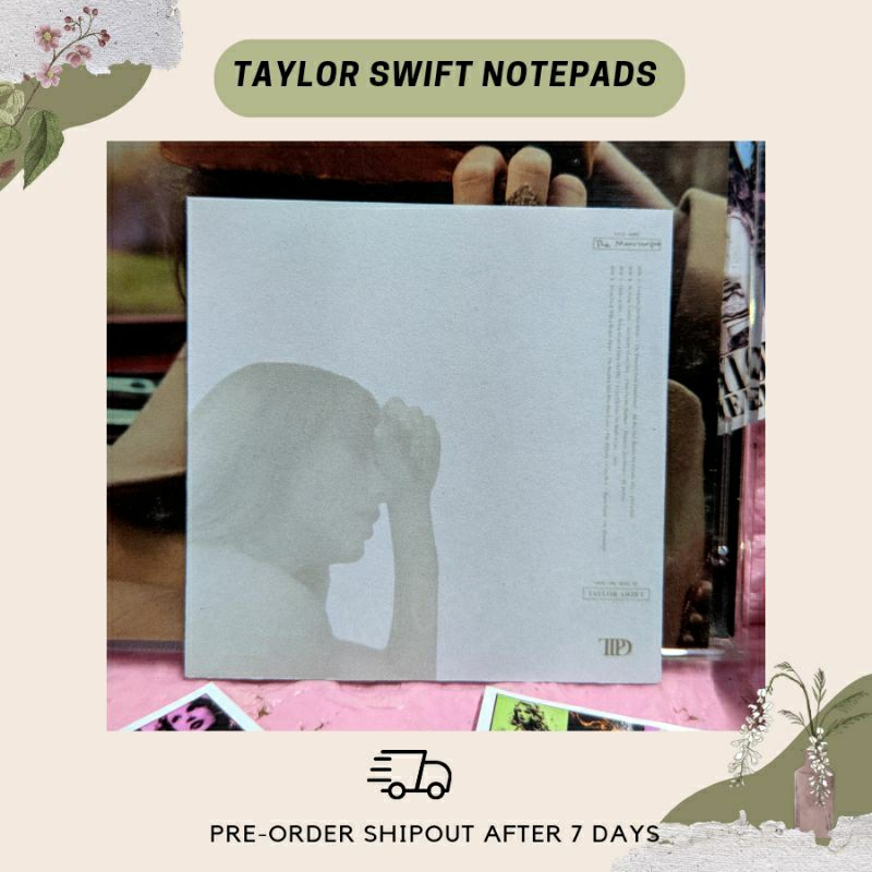 Taylor Swift Album Notepads | Shopee Philippines