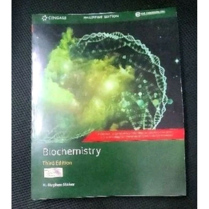 Textbook for Biochemistry 3rd edition by Stoker | Shopee Philippines