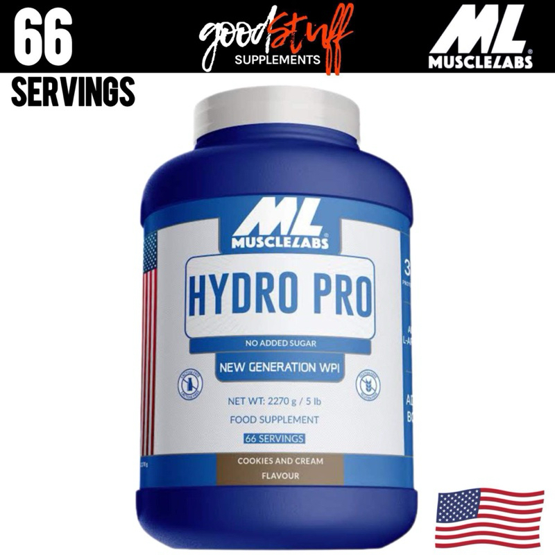 MUSCLELABS HYDRO PRO WHEY PROTEIN POWDER 5LBS | Shopee Philippines