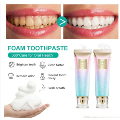 new cod 100g Niacinamide Toothpaste Whitening Toothpaste Fresh Clean ...