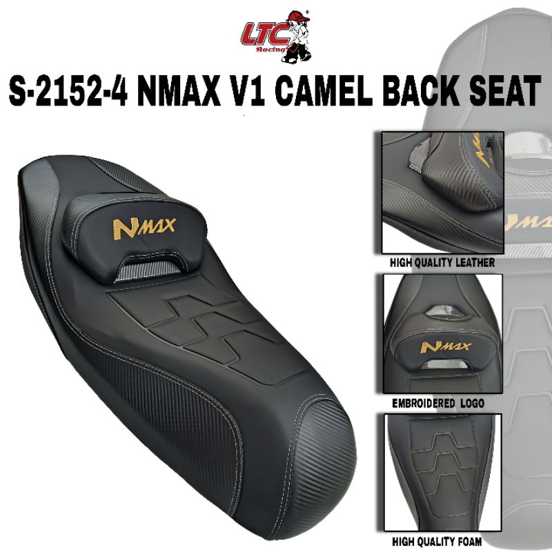 CAMEL BACK SEAT FOR NMAX V1/V2/AEROX V1/MIO i 125/ADV 150/HONDA CLICK 160 | Shopee Philippines