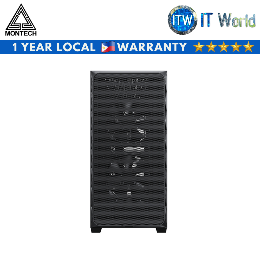 Montech Air 903 Base E-ATX Mid Tower PC Case (Black | White) | itw ...