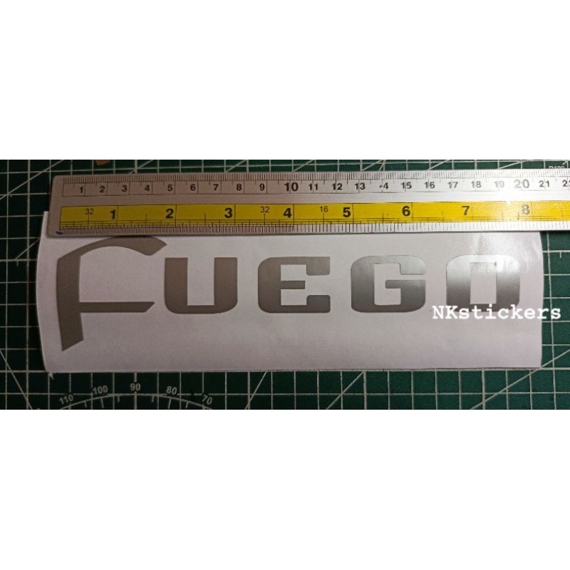 Isuzu Fuego Vinyl Sticker for door 1pc | Shopee Philippines