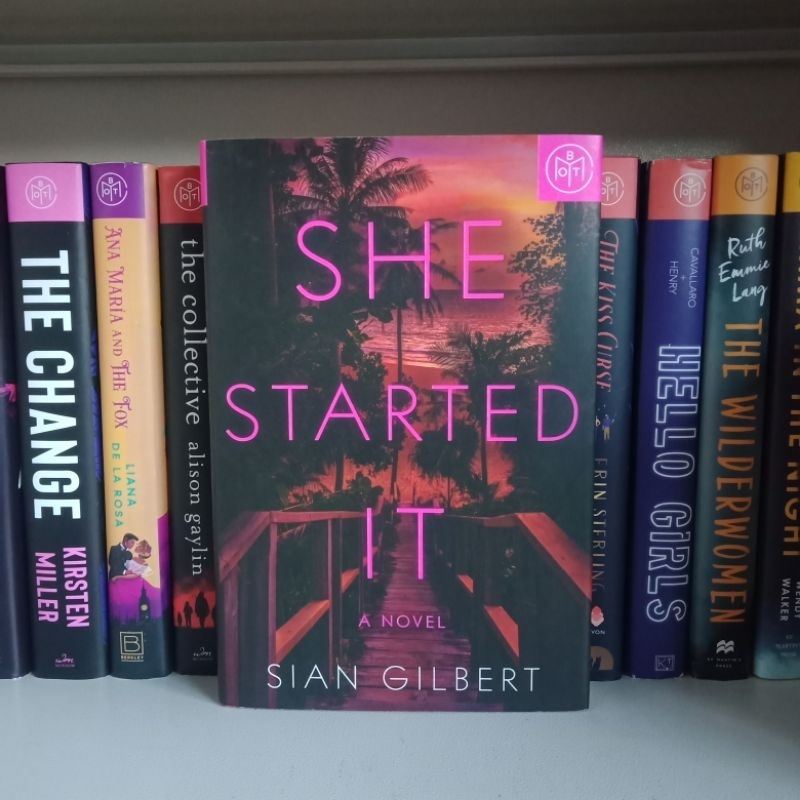 BOTM: She Started It by Sian Gilbert (Hardcover) | Shopee Philippines