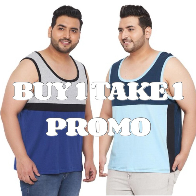 [ Buy 1 Take 1 Free ] Big Size Combi Sando for Men | Medium to XXL fit ...