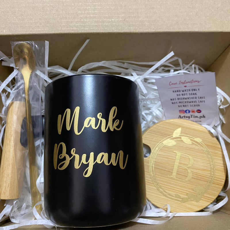 [RUSH ORDER] Personalized Nordic Mug with Box | Customized Mug | Shopee ...