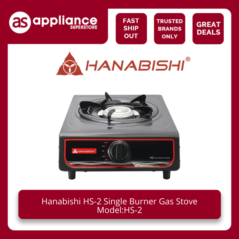 Hanabishi HS-2 Single Burner Gas Stove | Shopee Philippines