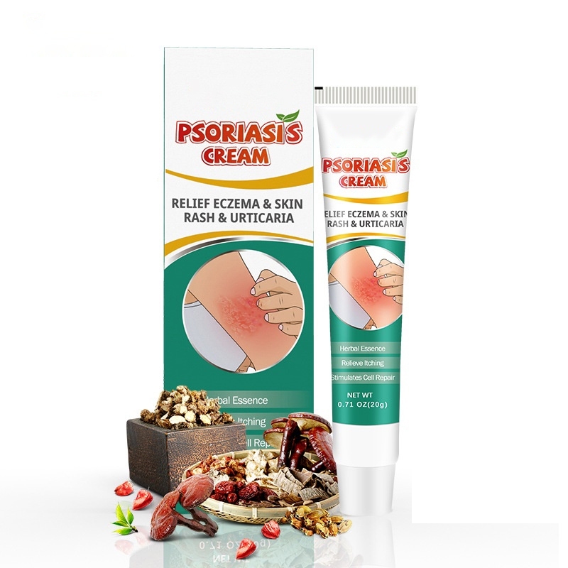 20g Herbal Psoriasis Dermatitis Eczema Pruritus Cream Original for Skin Itching Treatment ...