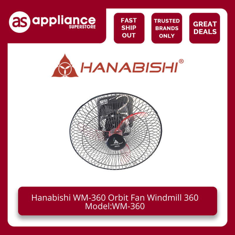 Hanabishi WM-360 Orbit Fan Windmill 360 | Shopee Philippines