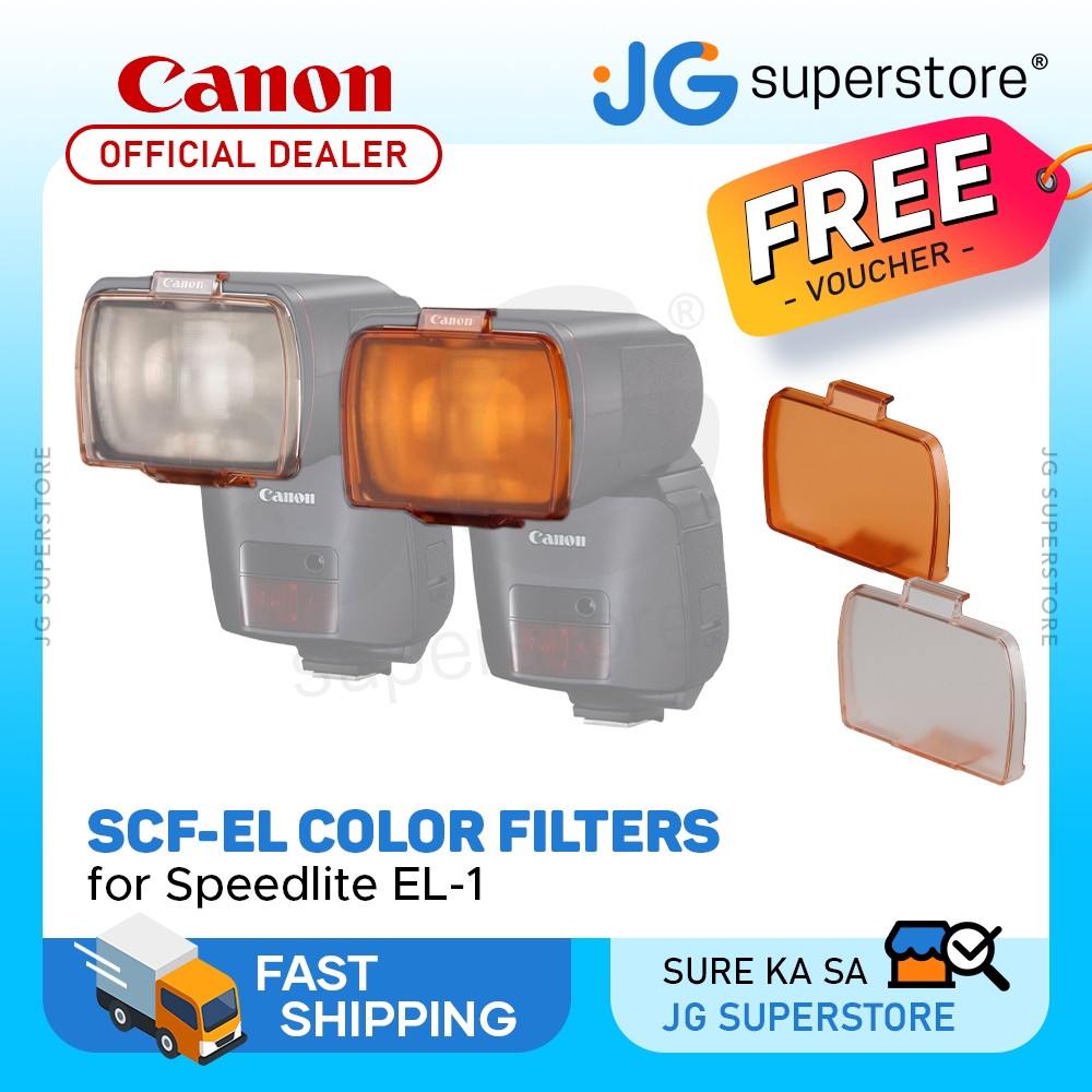 Canon SCF-EL Clip-On Light and Dark Orange Color Filter Set for ...