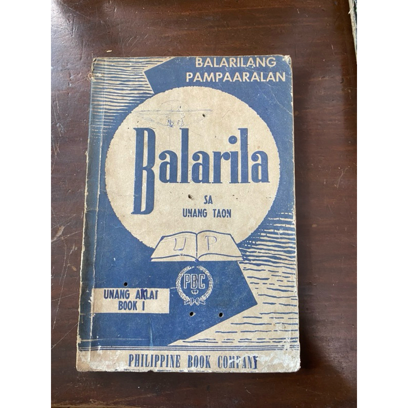 Old Vintage Textbook - BALARILANG PAMPAARALAN SA UNANG TAON pbc ...