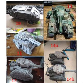 3D FDM Printed Warhammer tabletop tanks painting terrain | Shopee ...