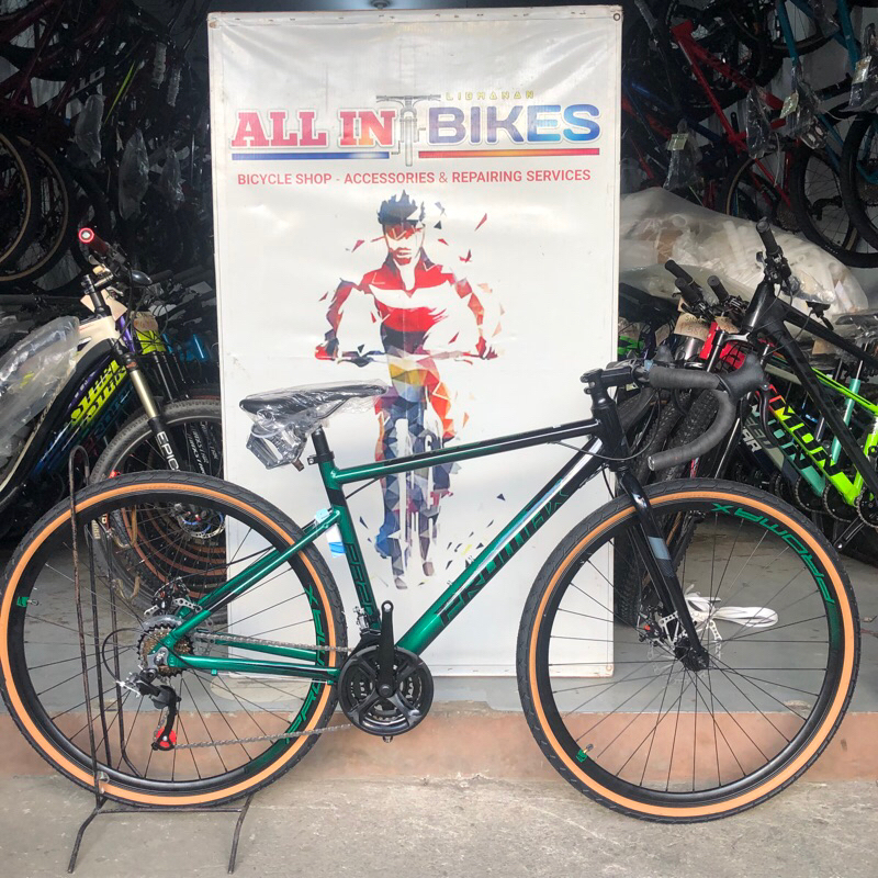 PROMAX PR20 Gravel Bikes 700x35c 3x7Speed Alloy With Freebies | Shopee ...