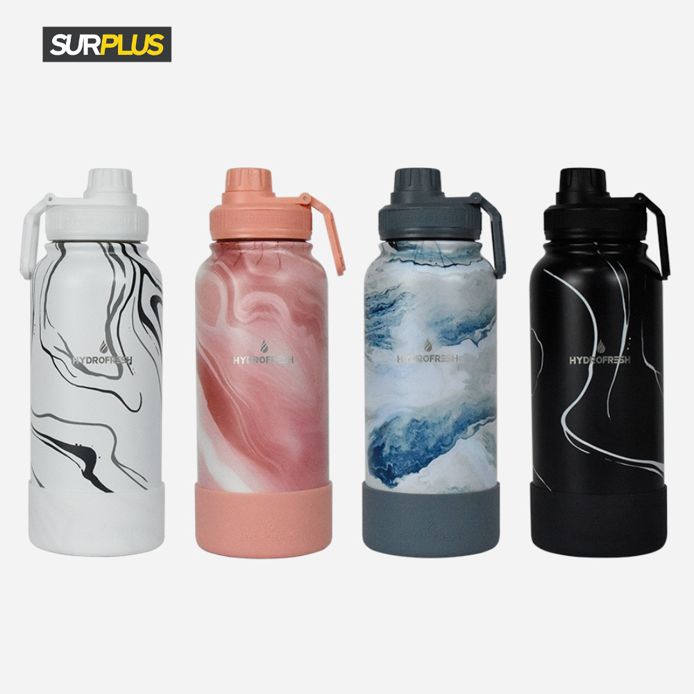 Surplus Hydrofresh Stainless Steel Tumbler with Sporty Handle 1L With ...