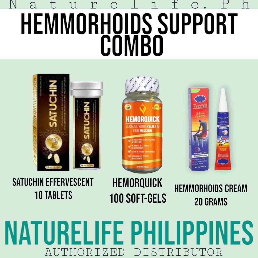 Hemorquick and Satuchin Combo | For Hemorrhoid Treatment comes with ...