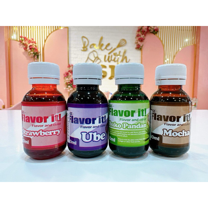 ACC flavor it flavor and color 30ml | Shopee Philippines
