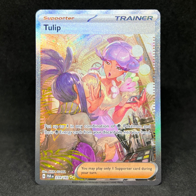 Pokemon TCG Tulip Special Illustration Rare 259/182 2023 Scarlet ...