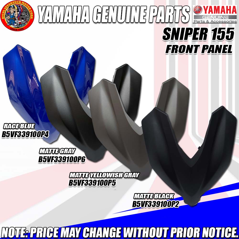SNIPER 155 V1 FRONT PANEL (YGP) (Genuine: B5V-F3391-00) | Shopee ...