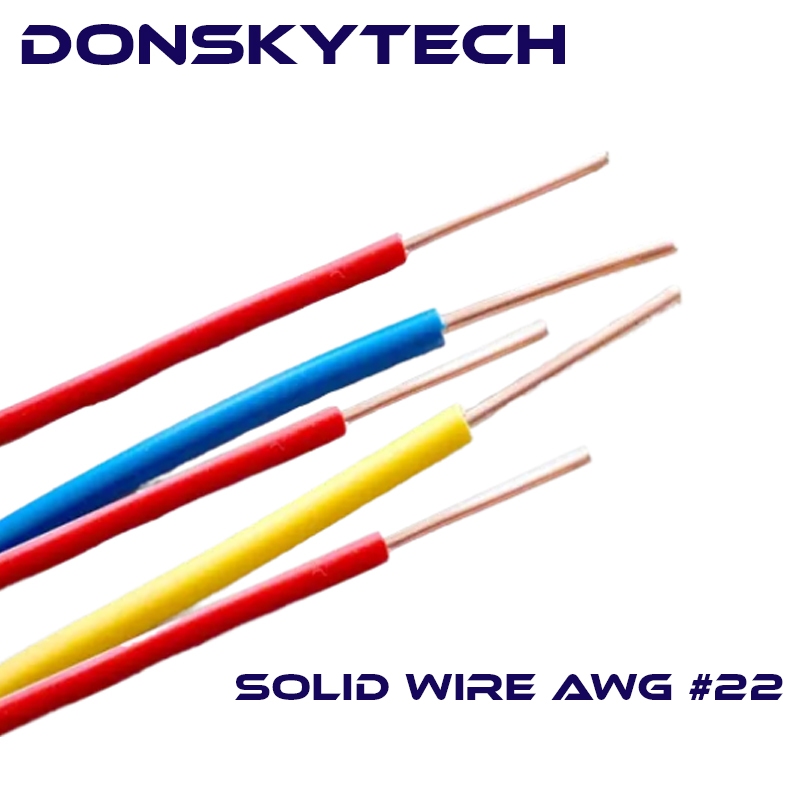 SOLID STRANDED COPPER WIRE #22 AWG 22 (SOLD PER METER) | Shopee Philippines