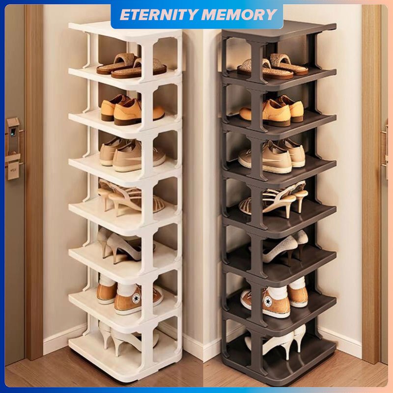 9 Layers Shoe Rack Multi-Layer Shoes Shelf Rack For Dormitory Bedroom ...