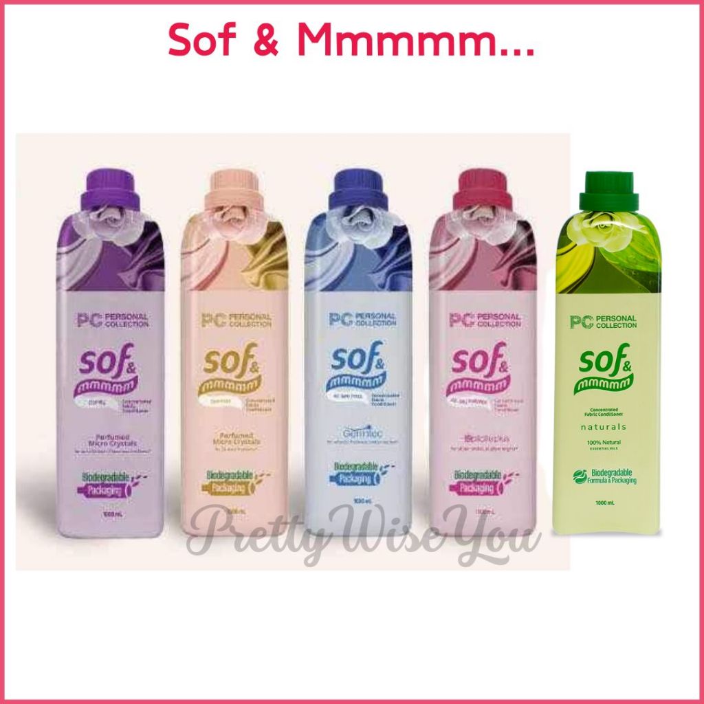 Personal Collection Concentrated Fabric Conditioner Sof & Mmmm Fabcon ...
