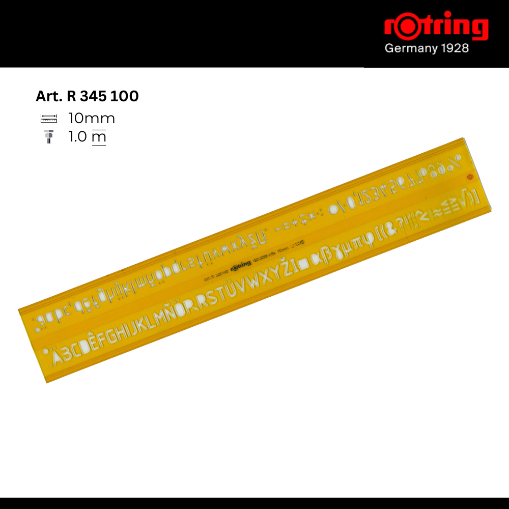 ROTRING Lettering Templates for College Drafting Drawing Architecture ...