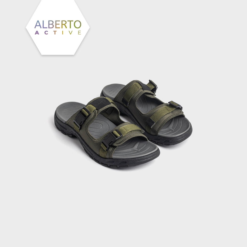 ALBERTO Men's Active Asher Flats Sandals | Shopee Philippines