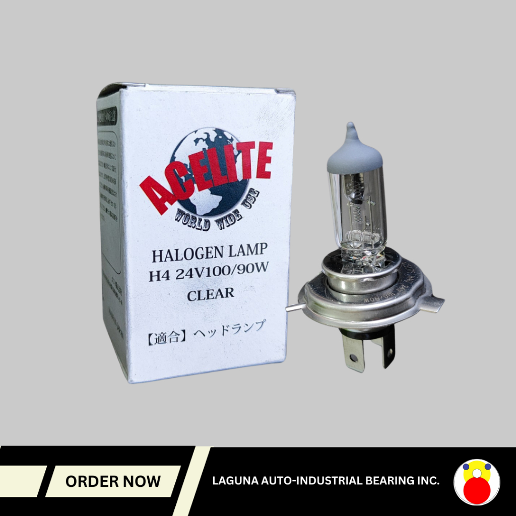 ACELITE Halogen Lamp H4 24V 100/90W Clear | Shopee Philippines