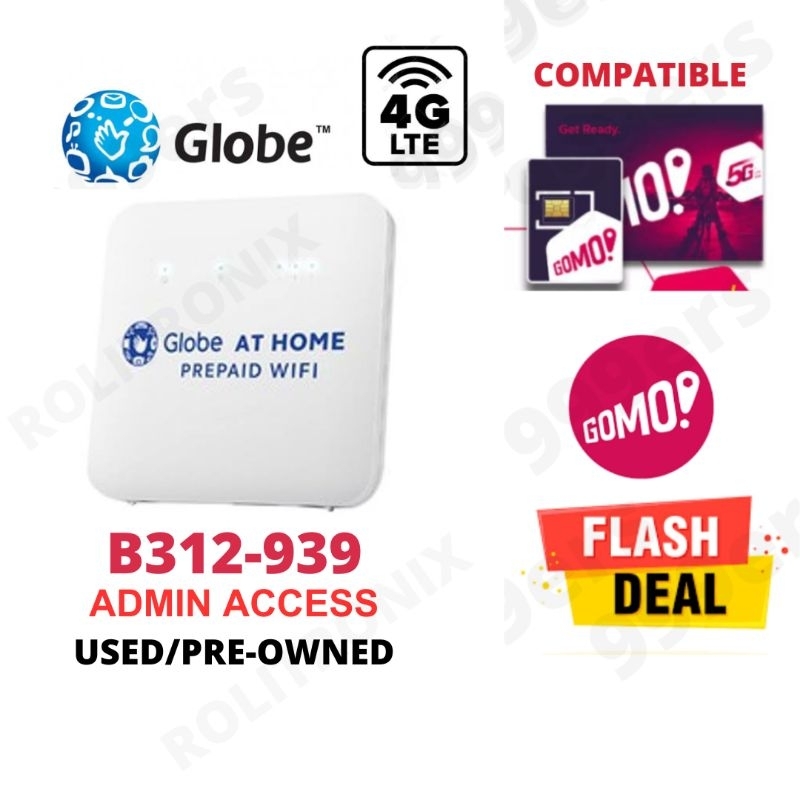 GLOBE PREPAID WIFI B312-939 (2NDHAND/USED) | Shopee Philippines