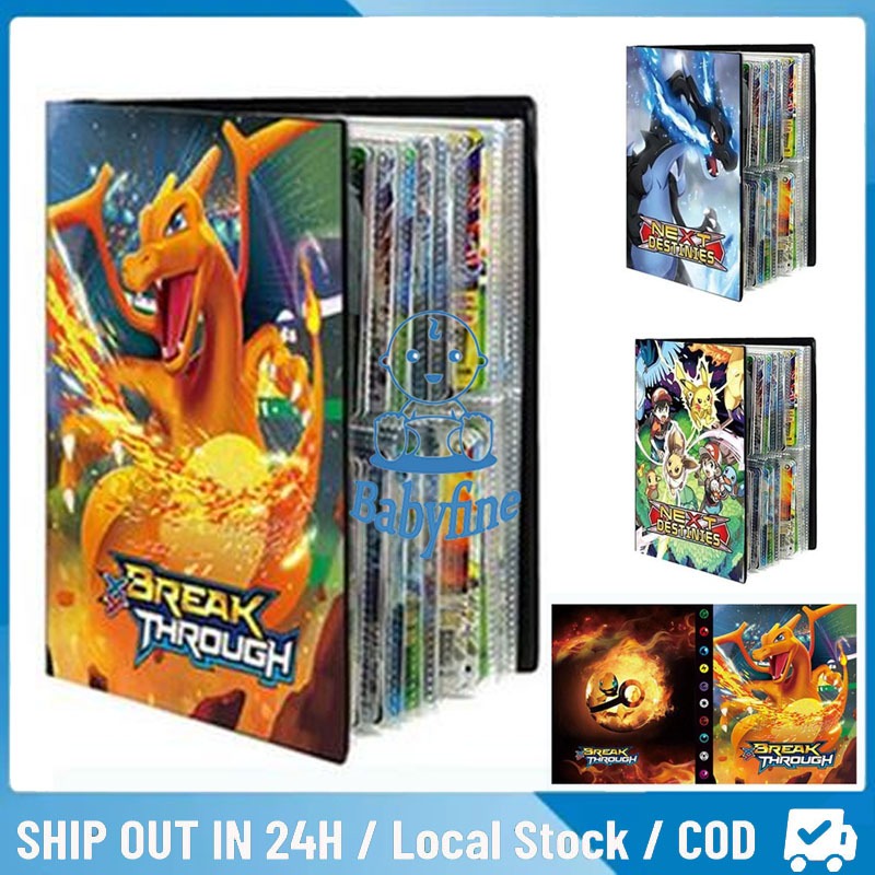 【24H COD】540 Cards Pokemon Album Book Collection Holder Game Card ...