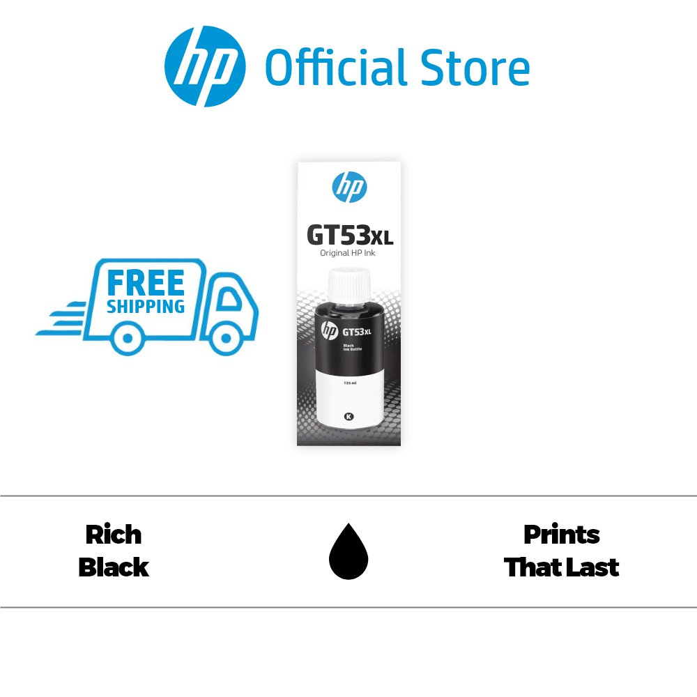 HP GT53 / GT52 Original Ink Bottle | Compatible HP Printer ...